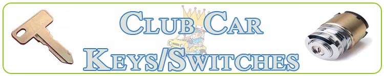 Choose Club Car Key Switches and Replacement Keys