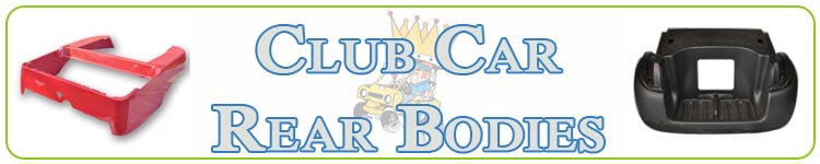 Club Car Rear Body - Bumpers, Parts, Panels & Body Kits